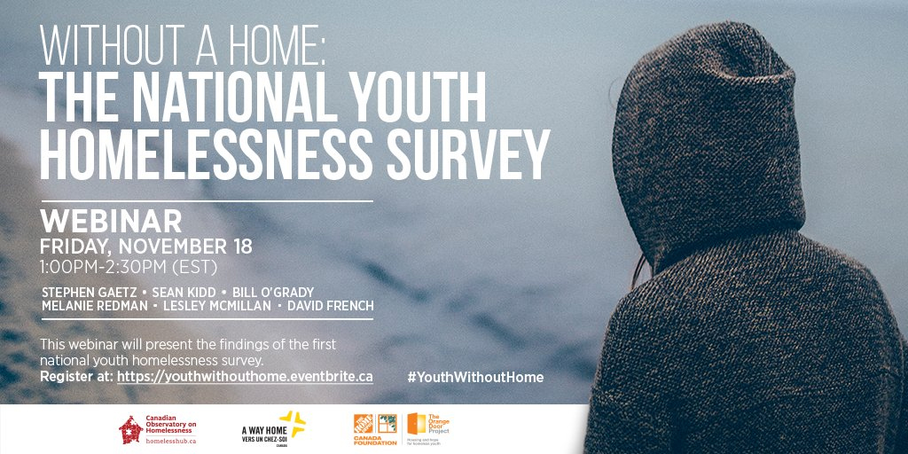 Results of the first ever National Youth Homelessness Survey released ...